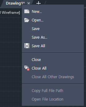 Is it possible to change the color of file tabs in AutoCAD products?