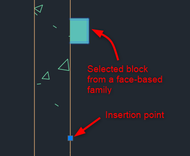Blocks have an insertion point far from geometry in DWG files exported ...