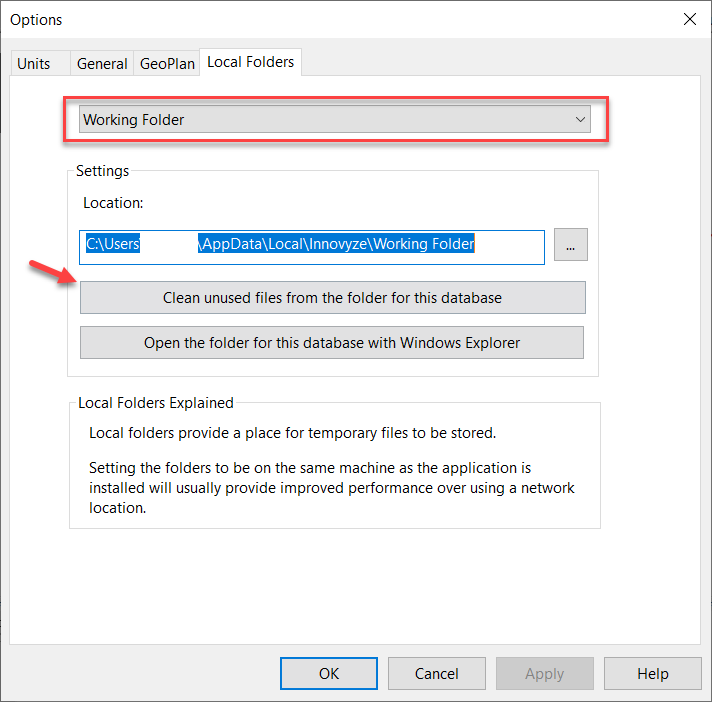 How to clean local ICM files to free up space on C drive
