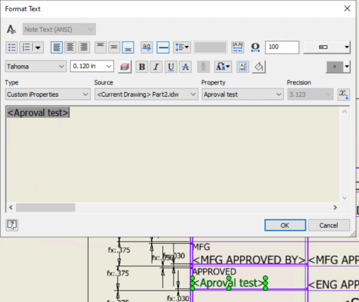 Vault 2025 Help | How to add Latest Approver from Vault to Title Block ...