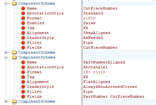 How To Have The Part Number And Cut Piece Number In One Annotation In Isometric Drawings Of