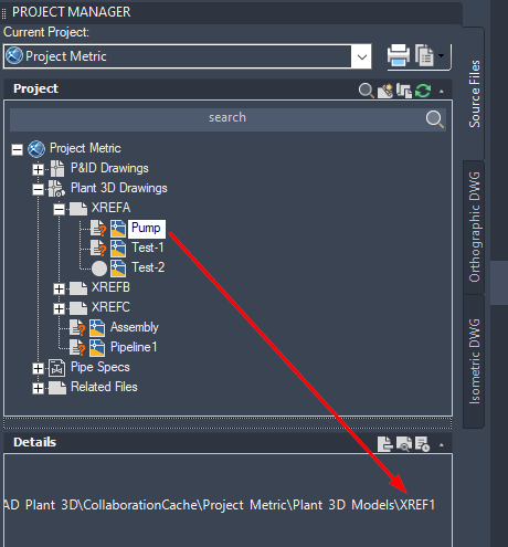 在 AutoCAD Plant 3D 的“协作”项目中，“在项目管理器中重命名文件夹”不会反映在 Windows 资源管理器中