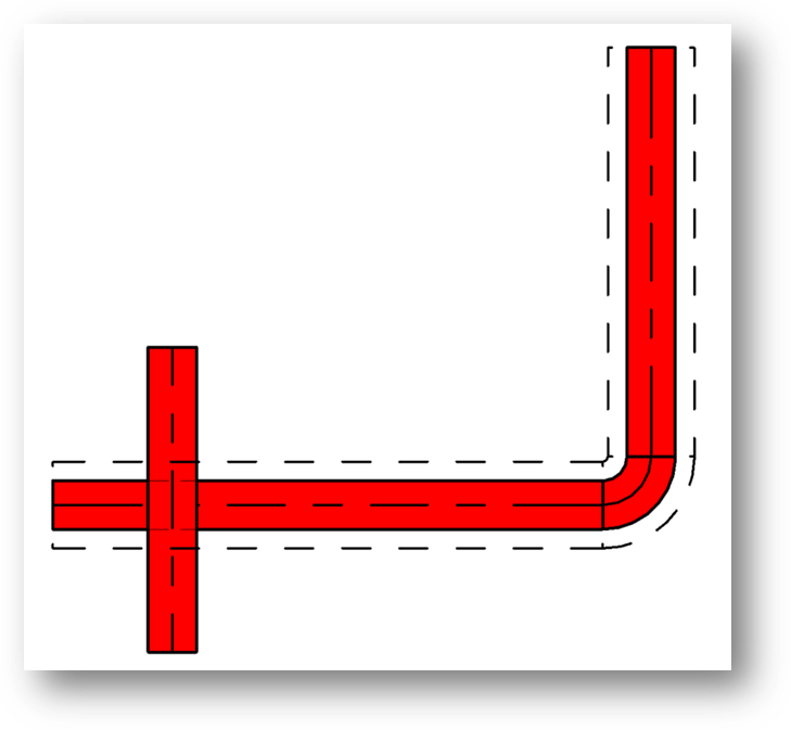 Wrong display of transparent pipe insulation with the view discipline ...