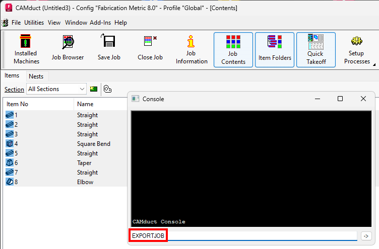 Unable to delete "Untitled" blank nest sheets in CAMduct