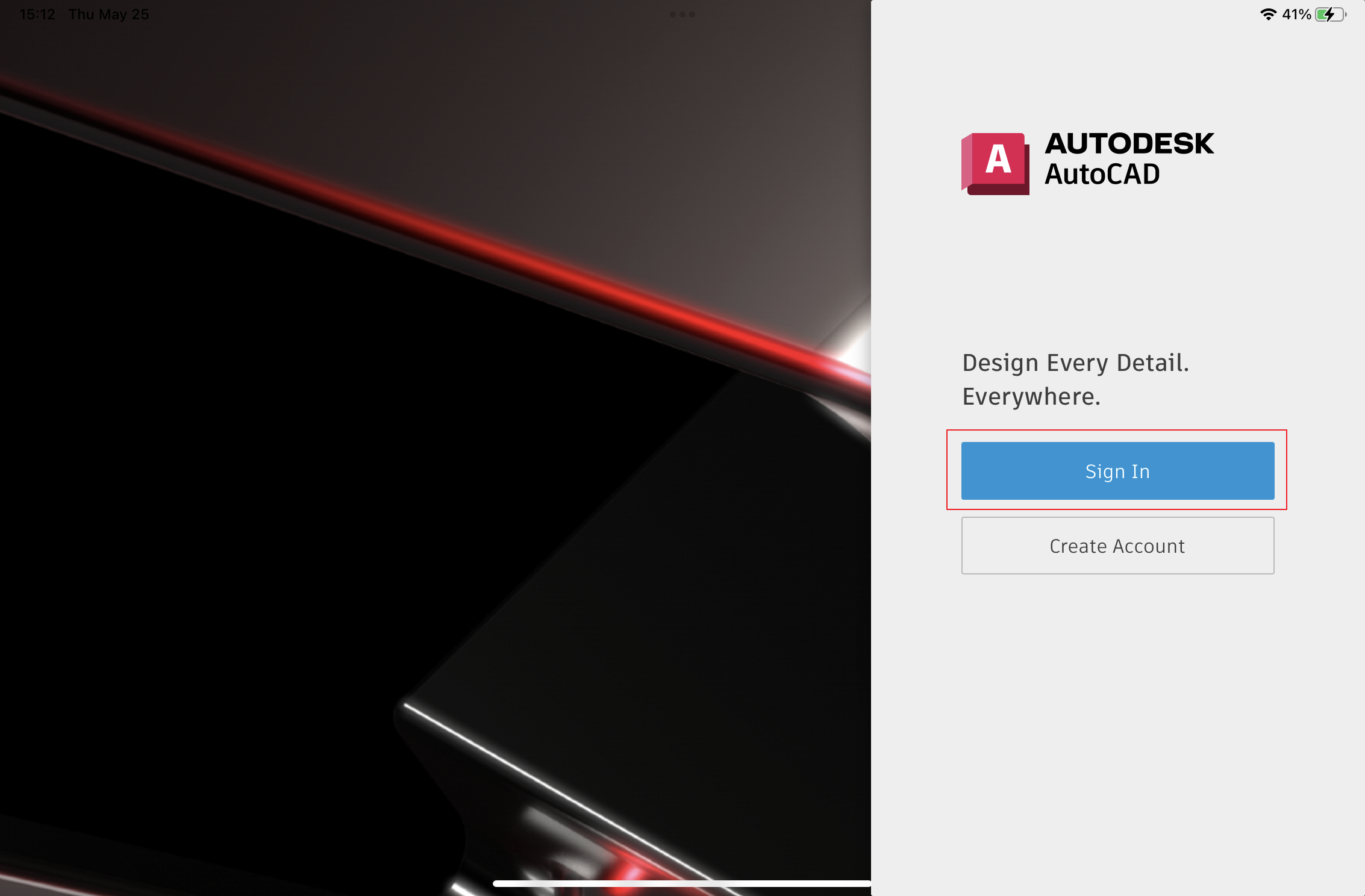 AutoCAD mobile app中文版本，打开图纸后提示文字缺失，字体地方显示问号