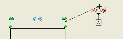 Adding leader to Feature Control Frame in a drawing causes Inventor to ...