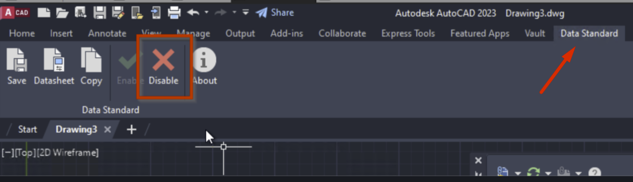 "There is no connection to Vault!..." when saving in AutoCAD