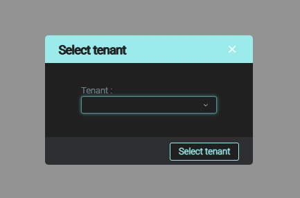 如何在 Upchain 中切换租户