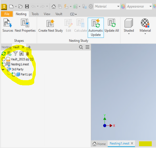 Inventor Browser For Vault Display Ipt File Instead Of The Inest File