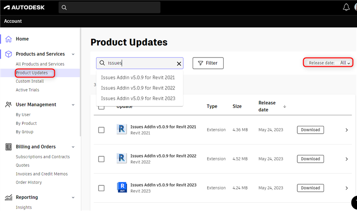 “您正在使用的附加模块版本不再受支持...”在尝试使用 Revit 的“问题”附加模块时显示