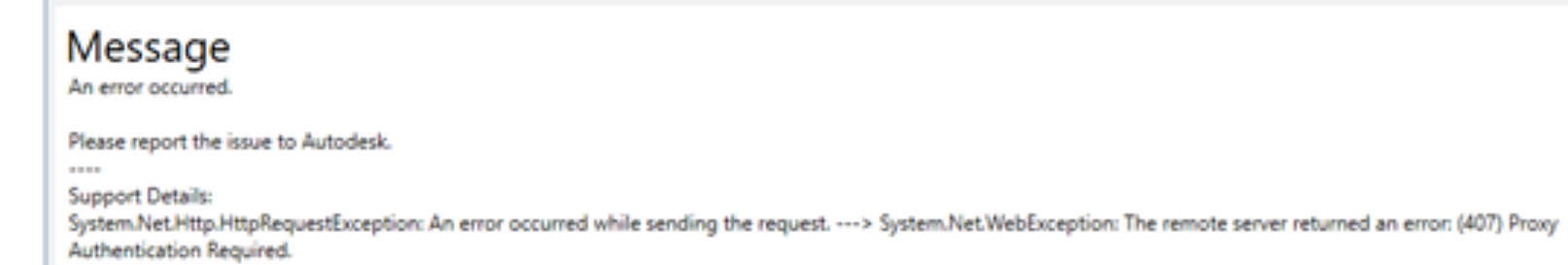Error: "Upload failed" when trying to publish a point cloud project in ReCap Pro to ACC Docs
