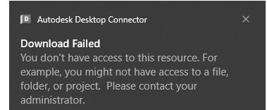 "Uploading error" when trying to upload any files to ACC Docs