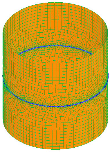 Beam elements missing along edge of shell in Inventor Nastran