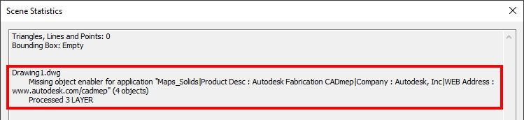 Fabrication elements are not displayed as expected in Navisworks