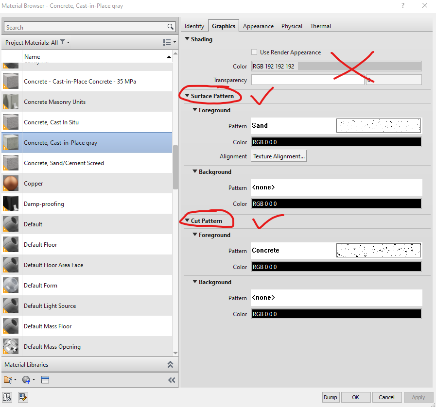 Can shaded views be exported to CAD format from Revit