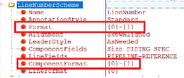 How to remove Size and Spec information from the line number annotation ...