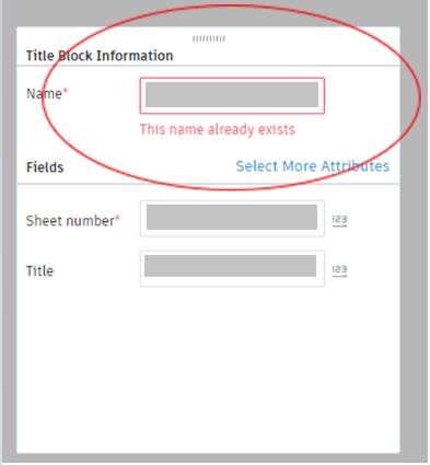 "This name already exists" when trying to upload a PDF sheet in the Plans Folder in BIM 360