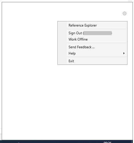 Desktop Connector Home Screen appears blank