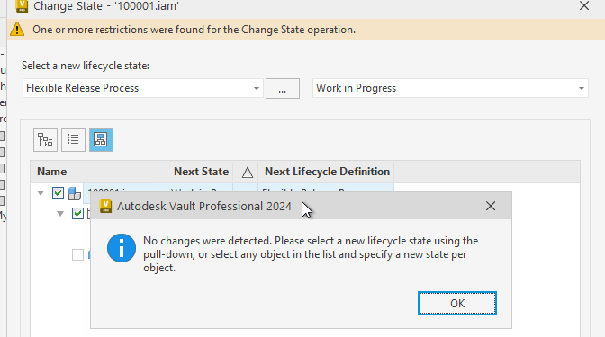 Vault lifecycle state shows different state than the Vault explorer