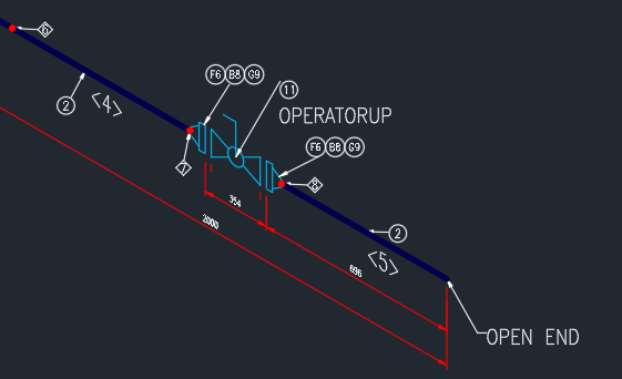 The Bill of Material Annotations are small in the Isometric drawing of AutoCAD Plant 3D