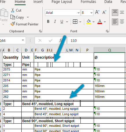 AutoCAD Plant 3D's Bill of Material Report Creator creates extra ...