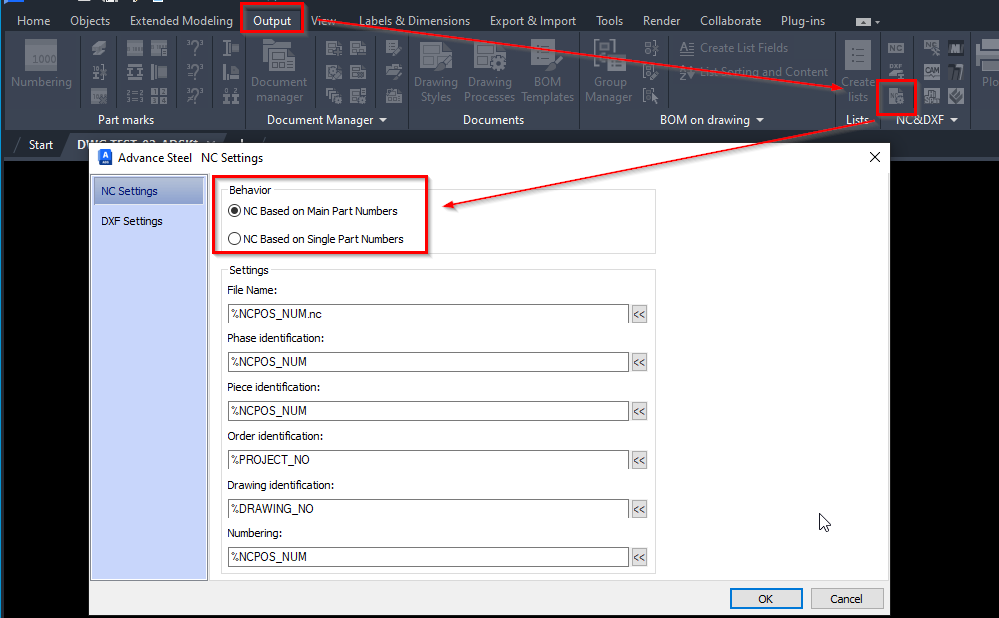 Scribing marks and lines missing on NC / DXF files exporting from ...