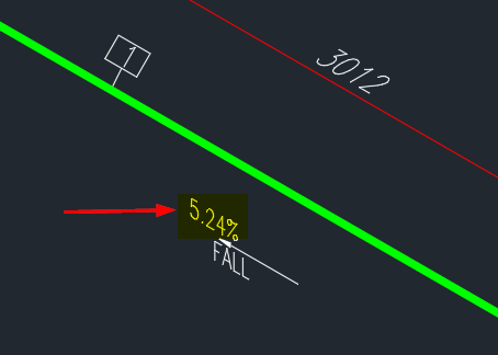 How to set the precision of the slope annotation for isometric drawings ...
