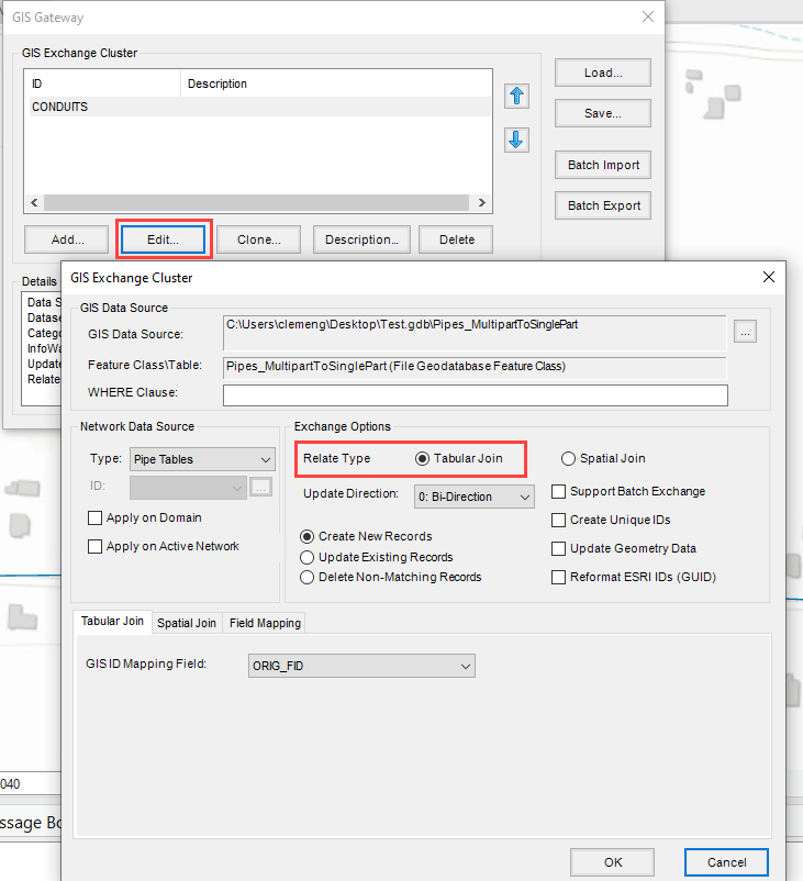 The GIS Gateway in InfoWater Pro will not import anything when using ...