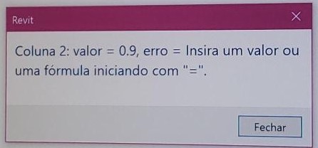 Error when loading structural families in Revit