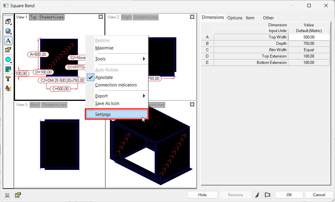 Items shown darker as expected when displayed in the 3D Viewer in Fabrication
