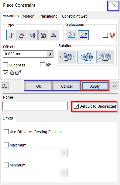 Last used setting of 'Default to Undirected' is not saved when user hits Esc button after ...