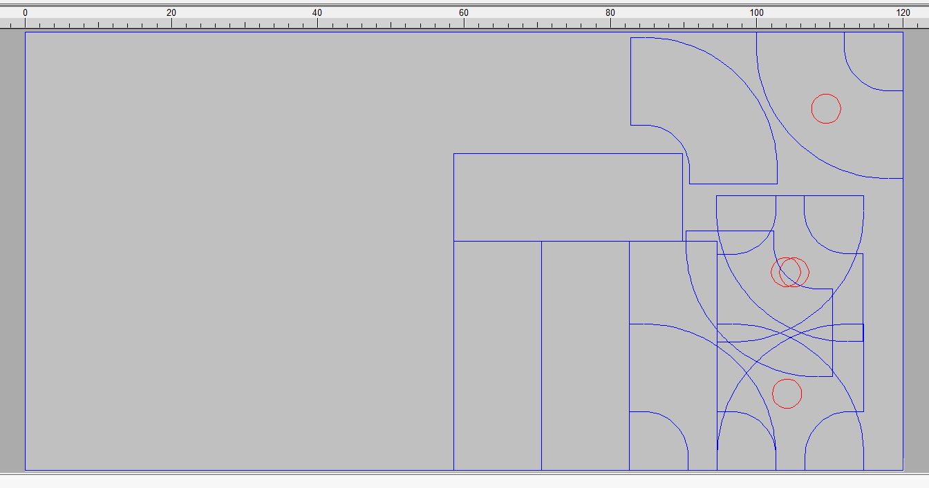 Insulation parts overlapping when nested in CAMduct