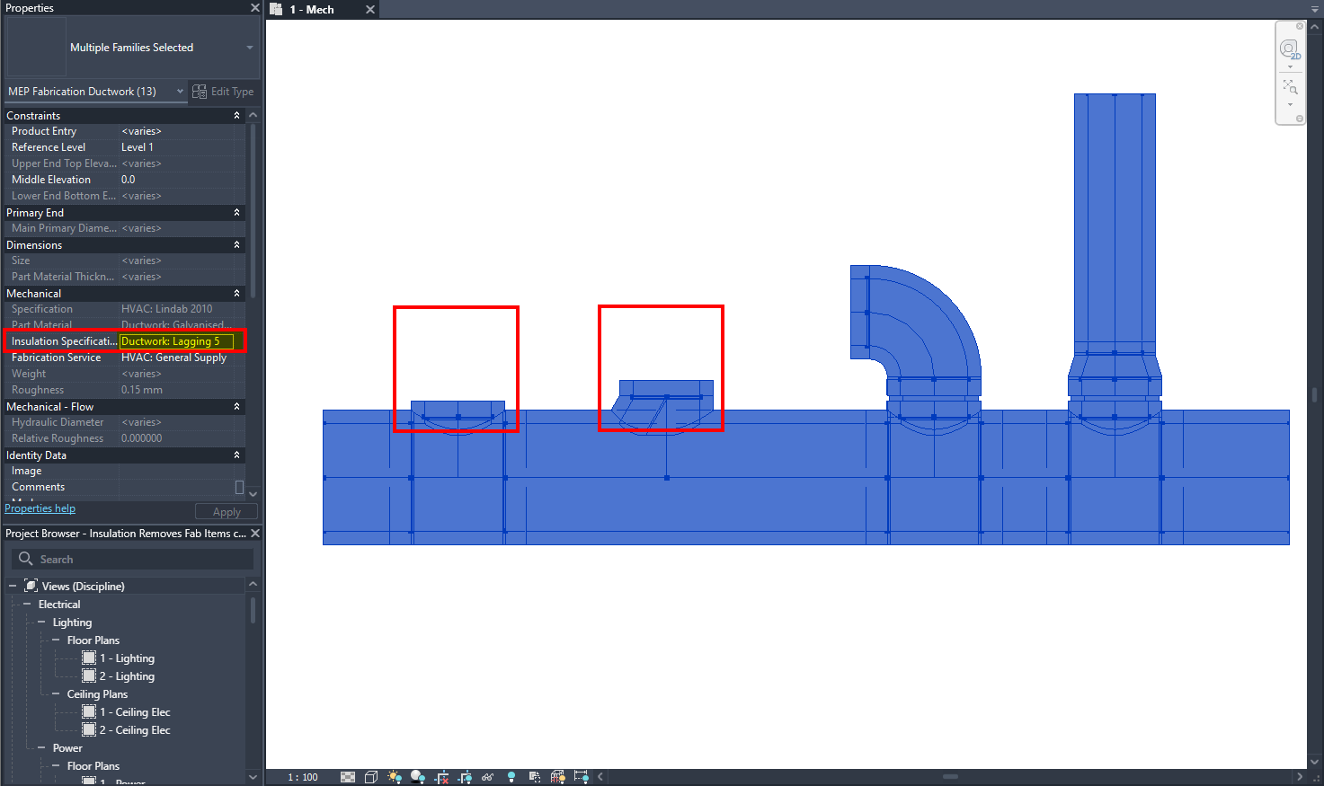 Fabrication parts are removed when editing their Insulation in Revit