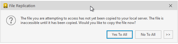 Not all files are replicated in Vault filestore replication