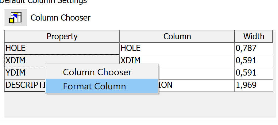 Changing decimal precision of hole table in Inventor drawing styles