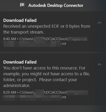 New version is created for Revit Desktop Connector links on open or sync