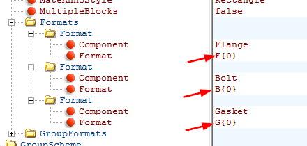How to remove Flange, Bolt, and Gasket prefixes from the annotation in ...