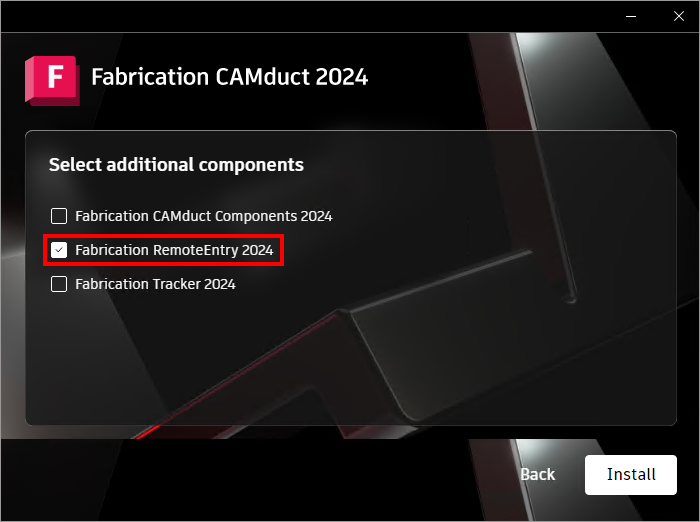 Where to find Fabrication RemoteEntry
