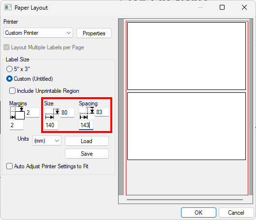 Labels overlap on each other when printed from CAMduct