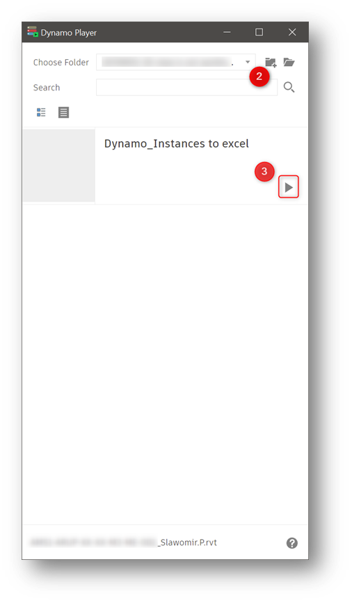 Blank views in Revit model