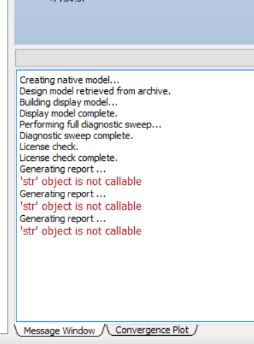 "'str' object is not a callable" and cannot generate reports in ...
