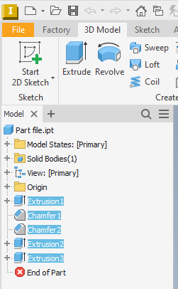 Mass of part is not listing correctly in Inventor