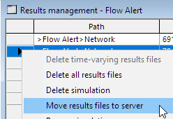 如何在 InfoWorks ICM 中管理仿真结果