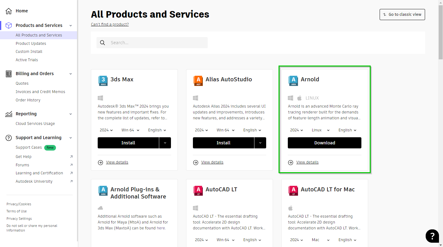 Changes to RLM licensing for Arnold