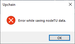 "Can't proceed! Can't proceed without having opened and saved document ...