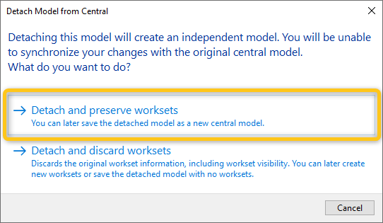 How to save Revit central models on Revit Server