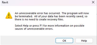 When connecting two pipes with insulation Revit crashes