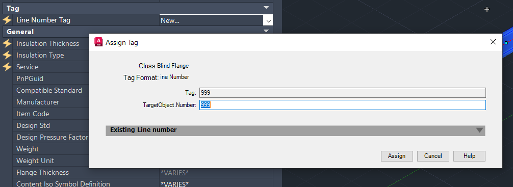 How to copy a 3D model and change its line number tag in new 3D model in AutoCAD Plant 3D