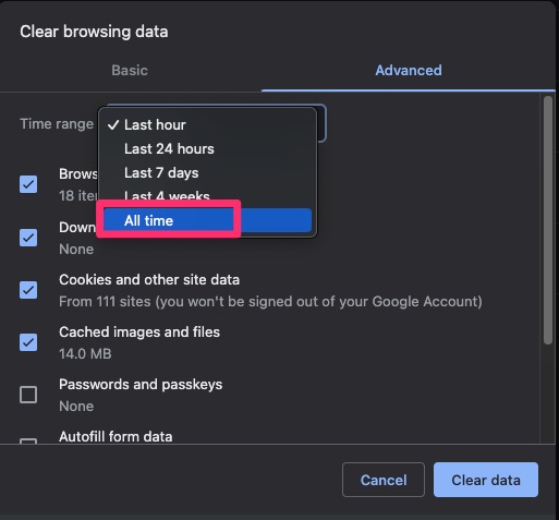 "Method GET is not allowed" message in Flow Production Tracking