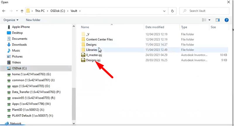 Some parts from the Inventor model are missing or displayed differently in Navisworks